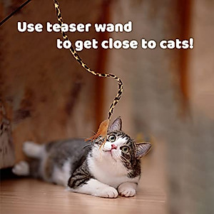 Yocvikey Cat, Kitten Toy with Collapsible Rainbow Tunnel for Indoor Cats, Interactive Toy Set Include Crinkle Ball, Jingle Bells, Spring Toy, Mouse Toys for Cats, Kitty