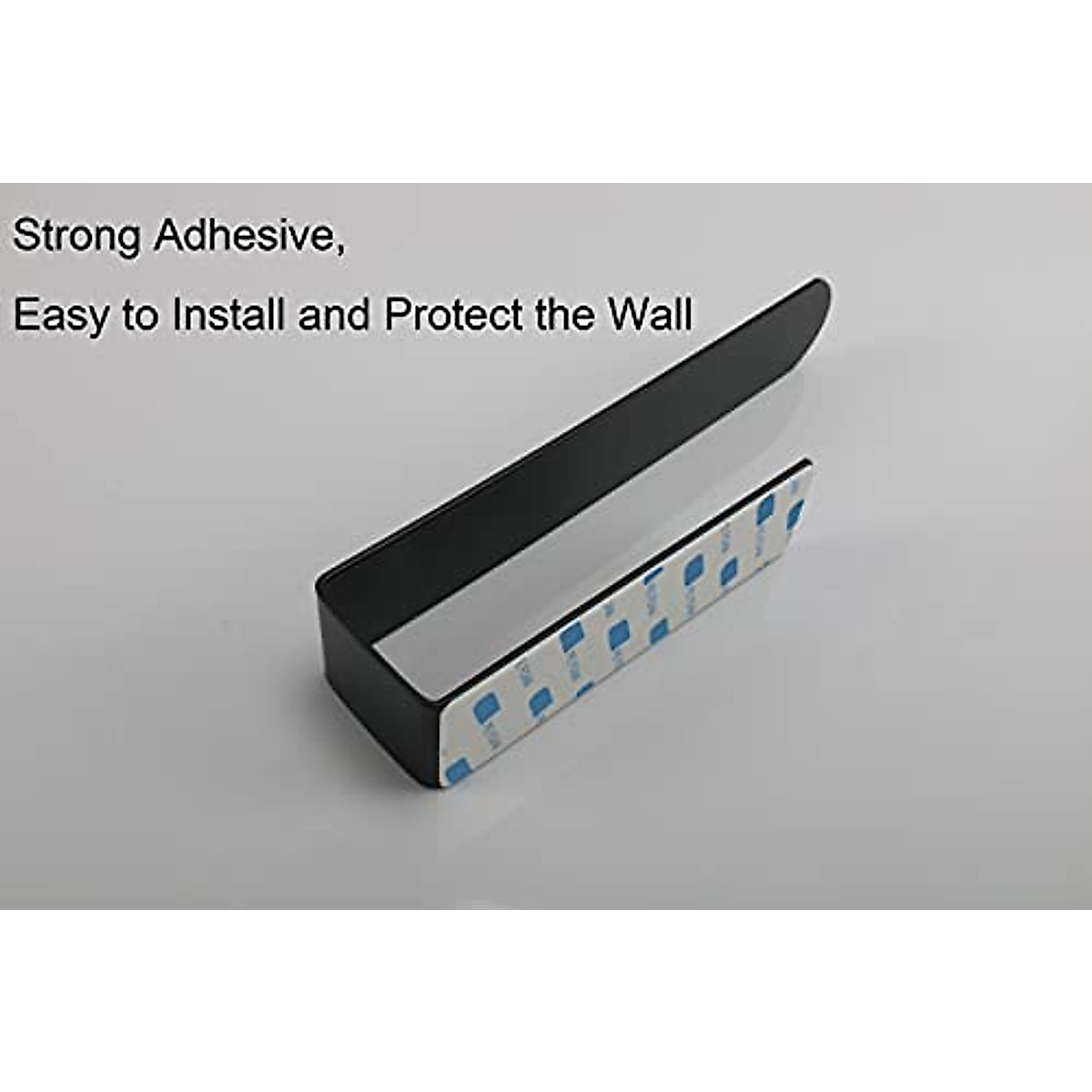 TocTen Hand Towel Bar/Towel Ring, No Drilling Stick on Wall Hand Towel Holder, SUS 304 Stainless Steel Hand Towel Rod, Strong Self Adhesive Hand Towel Hanger/Rack for Bathroom Kitchen