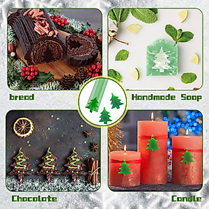 Tessco Heart Shaped Long Tube Silicone Mold Heart Shape Soap Embed Molds Column Making Supplies with Spatula 3 Pcs Binder Clips for Soap Chocolate Candy Cake