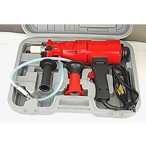 CORE DRILL PACKAGE DEAL 4Z1 2-SPEED CONCRETE CORING DRILL by BLUEROCK TOOLS COMES WITH 1", 2", 3", & 4" BITS