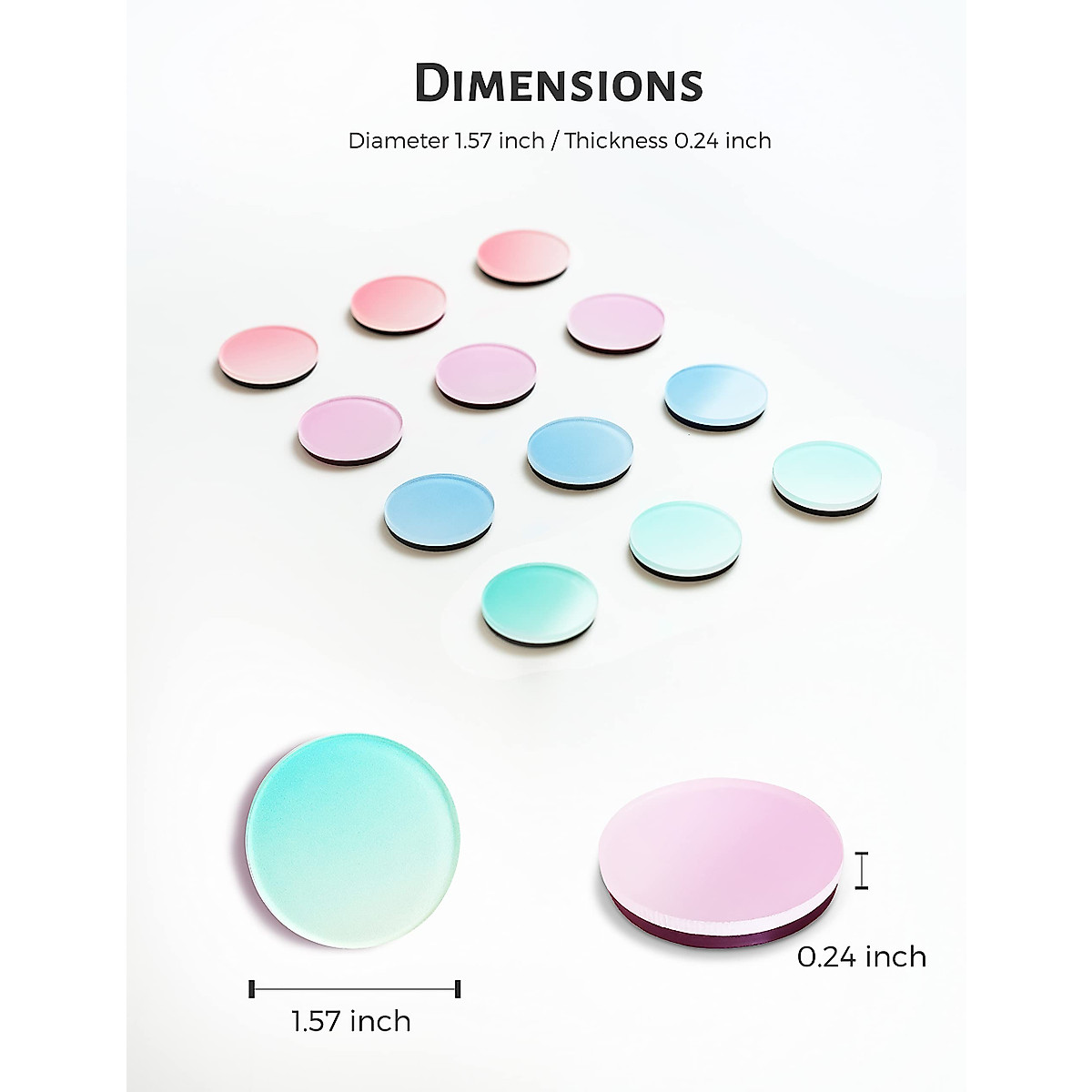 Mymazn Refrigerator Magnets Cute Fridge Magnets Decorative Magnets for ...