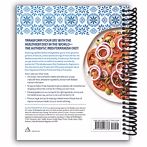 The Mediterranean Diet Cookbook for Beginners: Meal Plans, Expert Guidance, and 100 Recipes to Get You Started [Spiral-bound] Elena Paravantes RDN