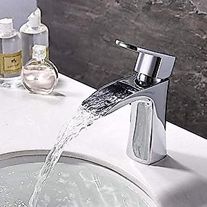Kitchen Taps Basin Faucet Basin Faucet Chrome Waterfall Bathroom Faucet Shower Faucets Bath Faucet Stand Faucets Taps Mixer Tap Faucet