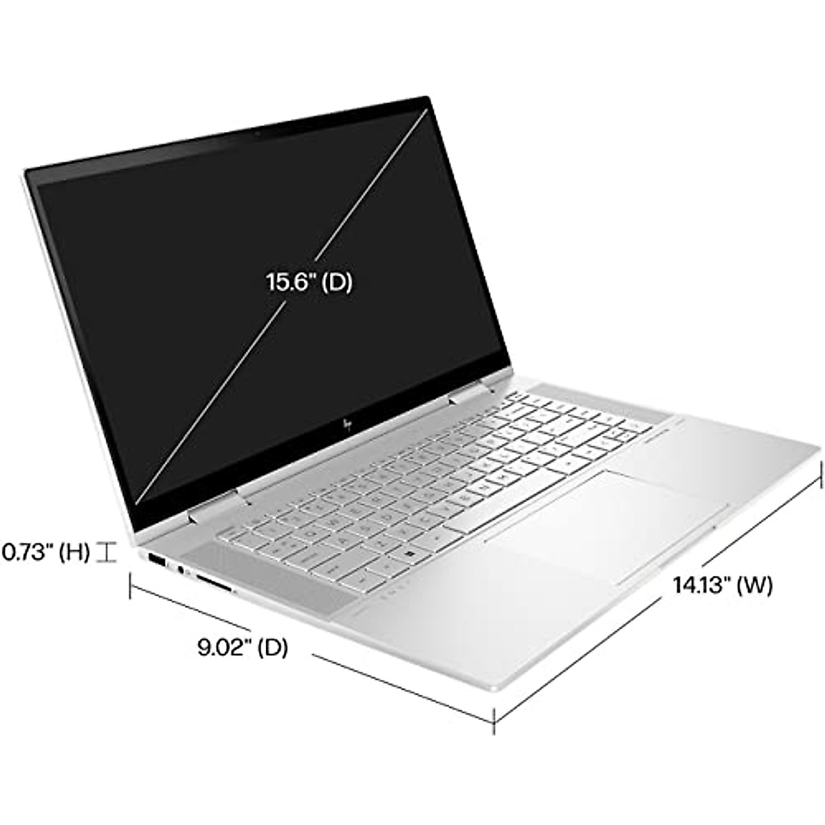 HP Envy x360 2-in-1 15.6" Touch-Screen Laptop | Intel Core i7-1255U Processor | Intel Iris Xe Graphics | 32GB DDR4 RAM | 1024GB SSD | Backlit Keyboard | Windows 11 Home | Bundled with Stylus Pen