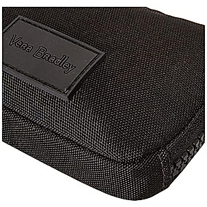 Vera Bradley Women's Recycled Lighten Up Reactive Zip-around Wristlet With RFID Protection, Black, One Size