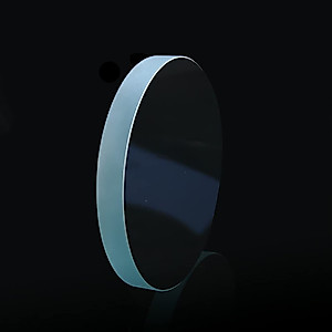 Yamix D203F1600 Reflector Primary Mirror and Secondary Mirror, 203mm Diameter 1600mm Focal Length Primary Mirror, 35mm Diameter Secondary Mirror, DIY Astronomical Telescope Mirror Kit