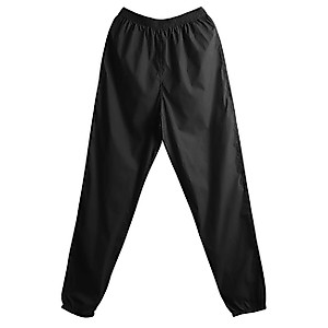 Daydance Black Women Dance Pants Ripstop Ballet Warm Up Perspiration Trousers