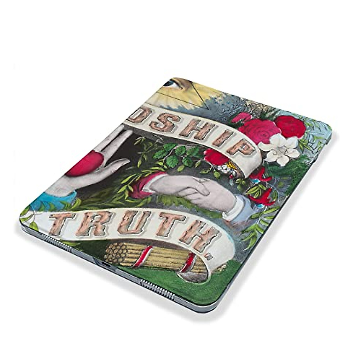 Cute Friendship Love Truth case Compatible with iPad Mini Air Pro 7.9 8.3 9.7 10.2 10.9 11 12.9 inch Pattern Cover New 2022 2021 Trifold Stand 3 4 5 6 7 8 9 Generation 348 (12.9 Pro 3/4/5 gen)