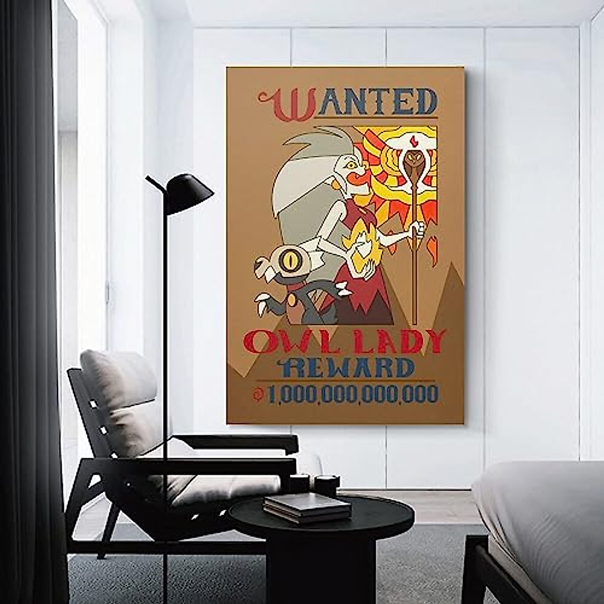Anime Posters The Owl House Poster Game Cartoon Cool Poster Children's Bedroom Decor Canvas Wall Art Prints for Wall Decor Room Decor Bedroom Decor Gifts 16x24inch(40x60cm) Unframe-style