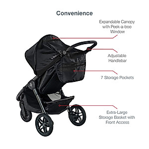Britax B-Free & B-Safe Gen2 Flexfit Travel System, Midnight