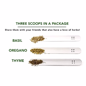 Herb Scoop | Herb Grinder Accessories | Dry Herb Scoop | Works with Grinders | Add Herbs for Cooking |