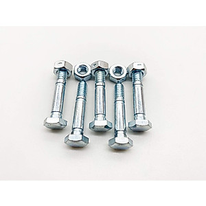 Huarntwo 5 Pack Shear PINS & Bolts for Ariens 53200500 03204300 Snowthrower