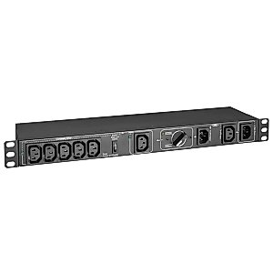 Tripp Lite PDU Hot Swap with Manual Bypass 200-240V 10A 6 C13 2 C14 1URM (PDUBHV101U)