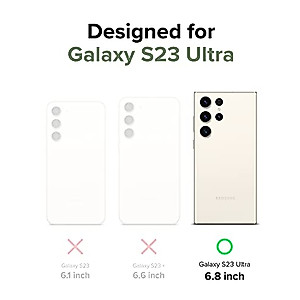 Ringke Air [No-Case Feel] Compatible with Samsung Galaxy S23 Ultra Case, Clear 5G Slim Cover, Transparent Flexible Lightweight Thin Cover Designed for S23 Ultra Case - Clear