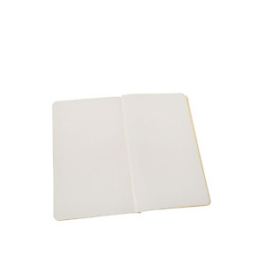 Moleskine Journey Note Card with Envelope, (3.5" x 5.5") Plain/Blank, Frangipane Yellow