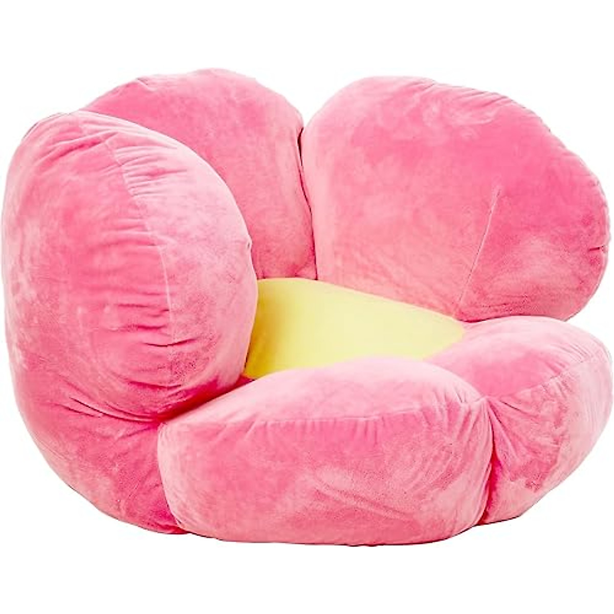 Trend Lab Flower Toddler Chair - Plush Pillow Kids Chair, Comfy Plant Chair for Toddlers 1-3 Years Old, 21x19x19 Inches - Baby Chair, Floral Soft Toddler Lounge Chair, Kids Bean Bag Chair Alternative