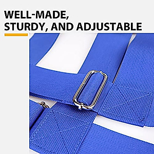 Harrison Howard Poly 3 Slat Stall Guard for Horses Blue