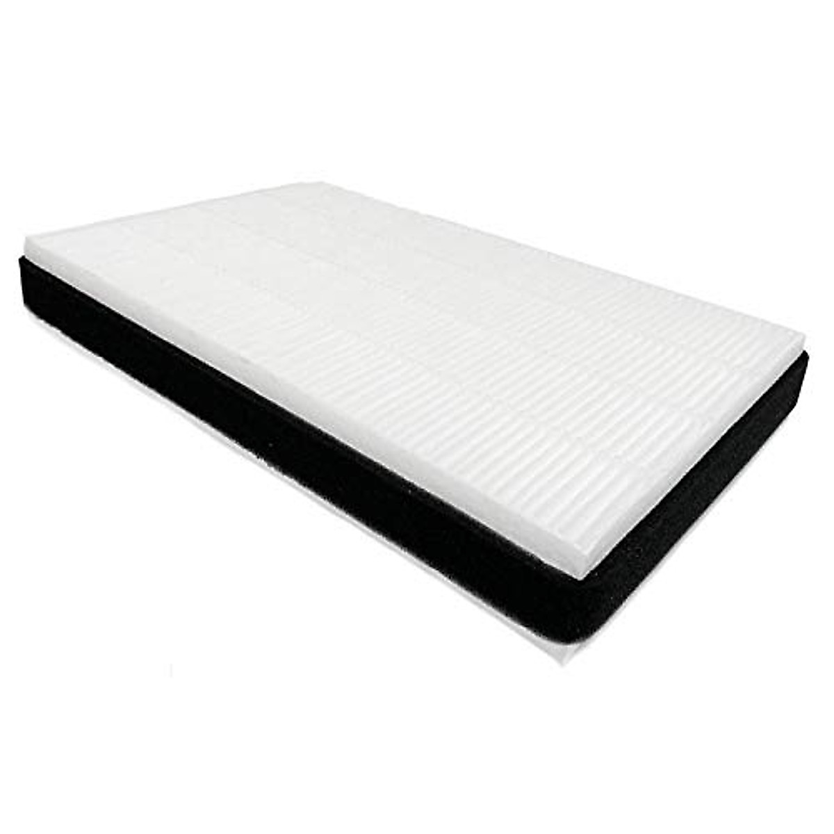 Nispira F2 True HEPA Filter Replacement Compatible with Filtrete Room Air Purifier FAP-C02WA-G2, FAP-C03BA-G2, FAP-T03BA-G2, 2 Packs