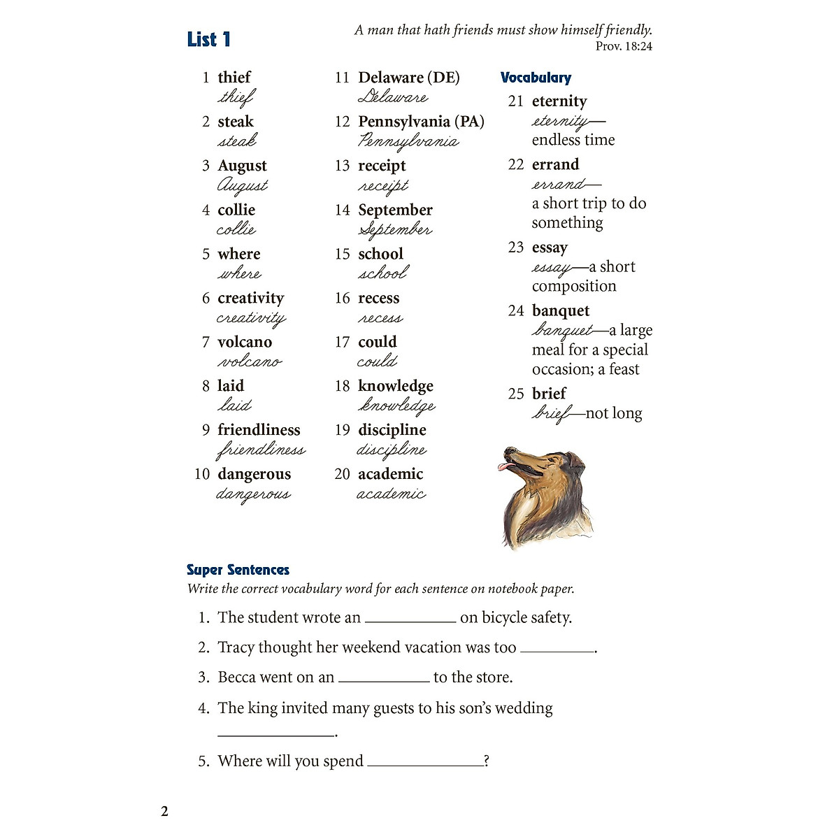 Spelling, Vocab, Poetry 4