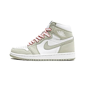 Nike Women's Air Jordan 1 High OG WMNS Seafoam, Seafoam/Healing Orange/White, 9W
