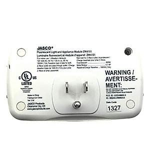 Plug-In On/Off Relay Control, With Pass-through outlet, 45603 / ZW4101, by Jasco Products Company, Cert ID: ZC08-12050009