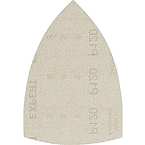 Bosch Professional 10x Expert M480 Sanding Net (for Hardwood, Paint on Wood, 100x150 mm, Grit 120, Accessories Multi Sander)