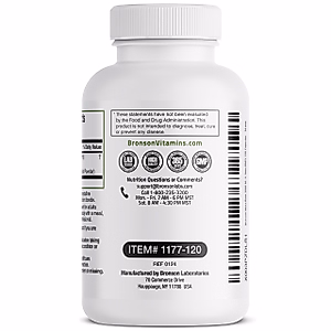 Bronson Maca Root (from 500mg 4:1 Extract Equivalent to 2000mg per Serving), Lepidium Meyenii - Non-GMO, 120 Vegetarian Capsules