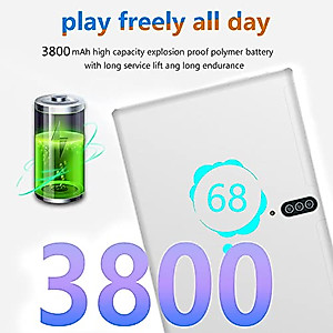 Ewbzo 10.1 Inch Tablet, 8-core IPS, HD Screen, WiFi, Bluetooth, Android Voice Call, Game Tablet, Support SIM Communication Function MTK, Android 5.1 Operating System