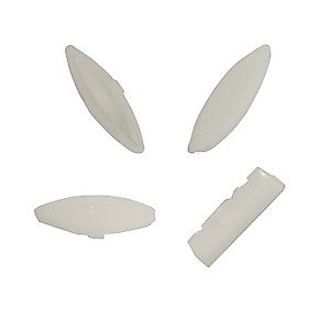Toilet Seat Bumpers 4pcs Replacement Non Slip Pad Buffer Shock Absorber Silent Shutdown for Kohler 1133070 1236365