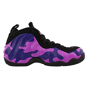 Nike Air Foamposite Pro Mens Mens 624041-012, Black/Court Purple/Hyper Viole, 11.5