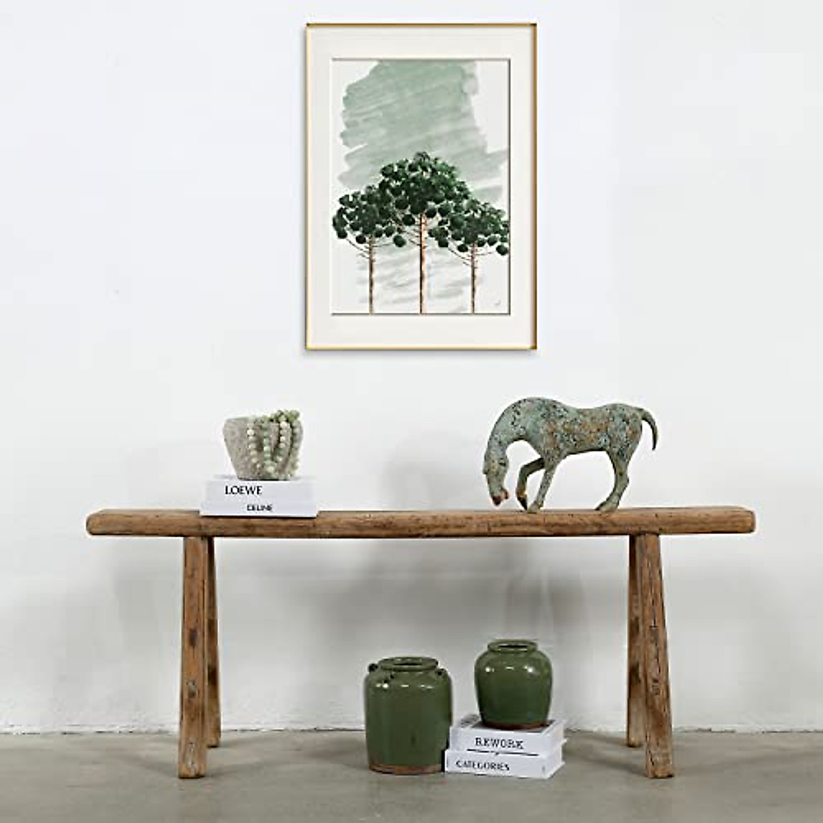 Artissance Vintage Noodle, Weathered Natural Wood Finish (Size & Color Vary) Indoor Bench