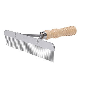 Weaver Leather Livestock Show Comb, Wood/Stainless Steel