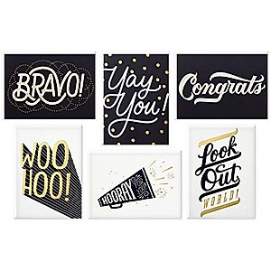 Hallmark Congratulations Card and Graduation Card Assortment (Boxed Set of 24 Cards with Envelopes)