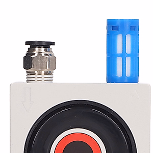 Pneumatic Vibrator, Immediate Stop Large Vibration Force High Low Noise K16 Pneumatic Air Vibrator High Speed for Material Conveying