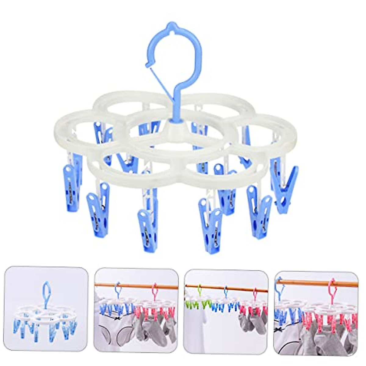 Zerodeko 1 PC Drying Rack Glove Drying Rack Laundry Drying Rack Collapsible Folding Drying Rack Laundry Hanger Drying Rack Drying Rack Clothing Clothes Drying Rack Towels Hanging Rack Baby