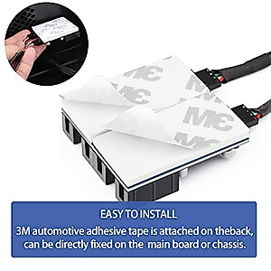 Nest Warehouse 9Pin USB Header Splitter Male 1 to 4 Female Extension USB 2.0 Motherboard USB 2.0 Adapter, Converter MB USB Adapter 9Pin Internal USB Hub Port Multiplier