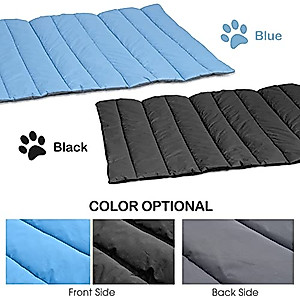 Heeyoo Outdoor Dog Bed, Water Proof Camping Dog Bed, Machine Washable and Easy Clean Travel Dog Bed, Foldable Pet Mat for Small, Medium, and Large Dog and Cat