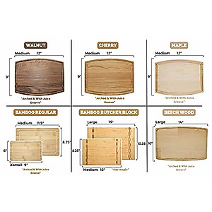 Tayfus Personalized Cutting Boards - Custom Laser Engraved Wood Chopping Block - USA Handmade - Best Wedding, Housewarming, Anniversary, Birthday, Christmas Gifts For Friends, Couples, Family, Parents