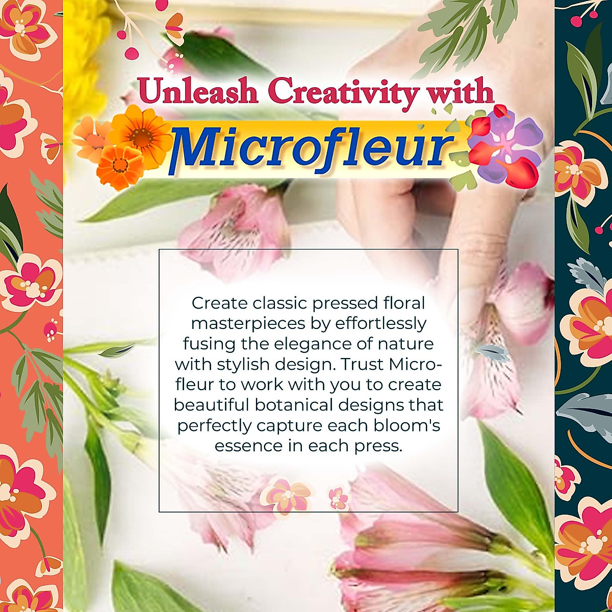 Microfleur 10 Pc Max Liners for Microfleur Max 9" Microwave Flower Press, Extra/Replacement Liners 10 Pc (5 Pair) - White Liners Only