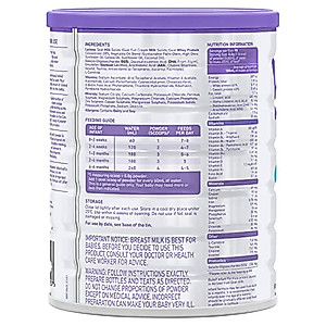 Bubs Goat Milk Infant Formula Stage 1, Infants 0-6 months, Made with Natural Goat Milk, 28.2 oz