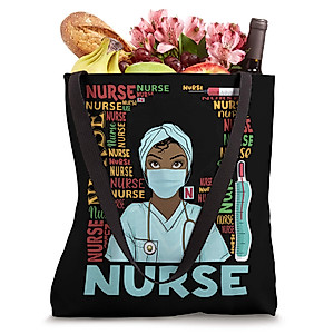 Dy Black Nurse 2022 Costume Black History Month Tote Bag
