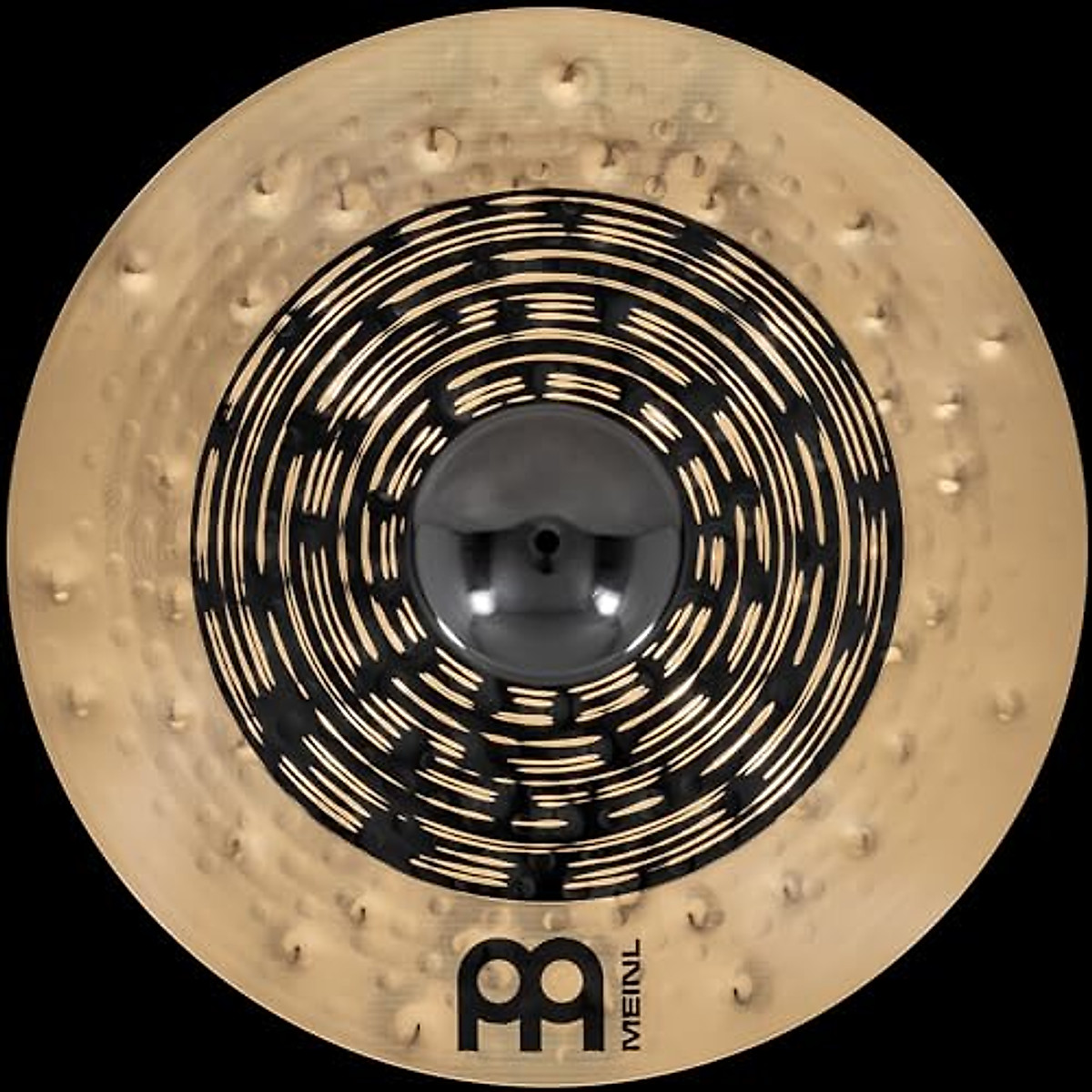 Meinl Cymbals Classics Custom Dual 22" Ride Cymbal, Dark and Brilliant Finish — Made in Germany — for Rock, Metal and Fusion, 2-Year Warranty (CC22DUR)