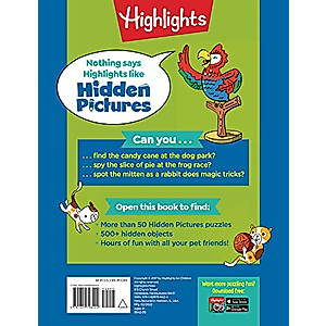 Pet Sticker Puzzles (Highlights™ Sticker Hidden Pictures®)