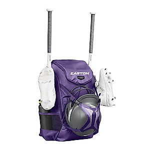 Easton | Ghost NX Backpack Bag Series | Adult | Team Logo Embroidery Panel | Purple