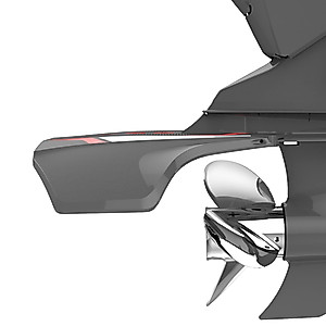 STINGRAY HYDROFOILS - XR4 Senior Hydrofoils for 40-300 hp Boats (Grey) - Perfect for Water Skiing, Wakeboarding, Tubing - Engine Stabilizer Fins for Outboard/Outdrive Motors - Made in The USA
