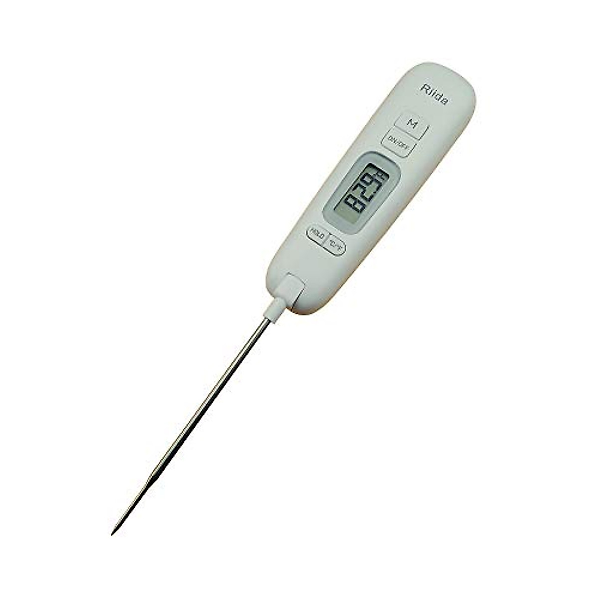Digital Meat Thermometer Candy Thermometer with Large Display Kitchen Instant Read Cooking Food Thermometer for BBQ Smoker Grilling Oil Deep Fry Meat Thermometer with Long Probe