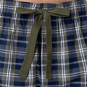 Wrangler Men's Yarn-Dyed Woven Sleep Pants, Green Plaid, XX-Large