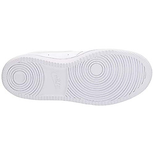 Nike Women's Court Vision Mid Sneaker, White/White-White, 7.5 Regular US