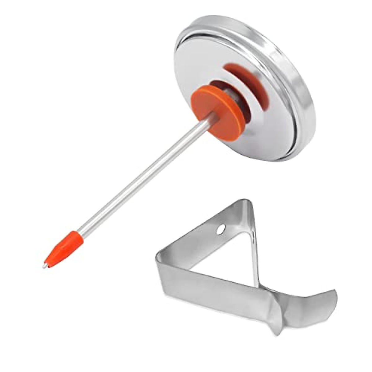 MixRBBQ 3.3” Large Dial Grill Thermometer Compatible with Big Green Egg, Waterproof No-Fog Glass Lens 150-900°F Temperature Gauge Replacement for Big Green Egg Accessories