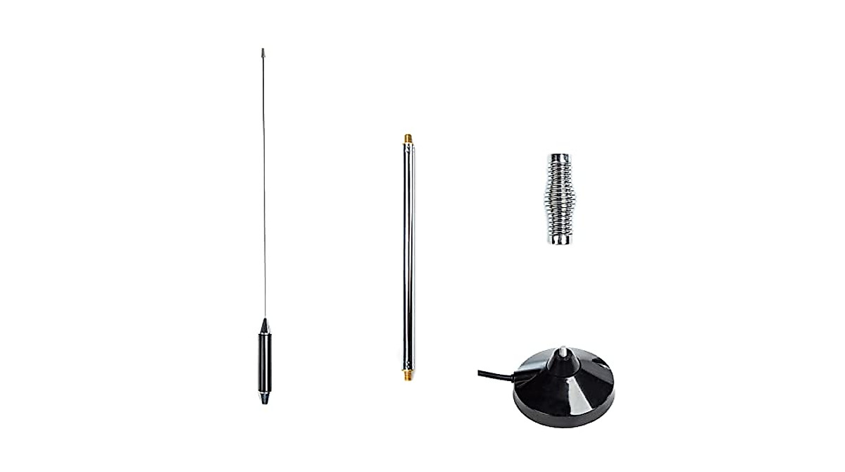 28-Inch CB Radio Antenna Kit - Heavy Duty Magnet Mount for Clear ...
